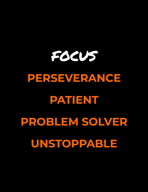 Frase #849858: Focus Perseverance Patient Problem Solver Unstoppable ...