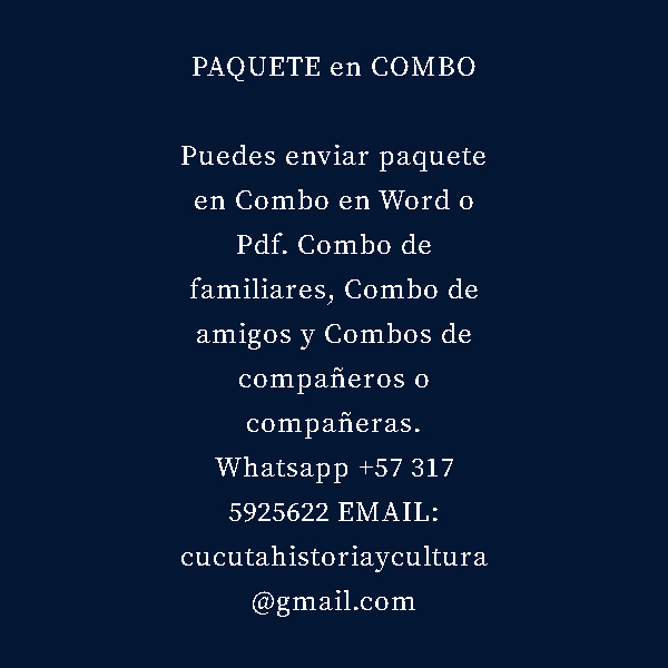Frase #900079: PAQUETE en COMBO Puedes enviar paquete en Combo en Word ...